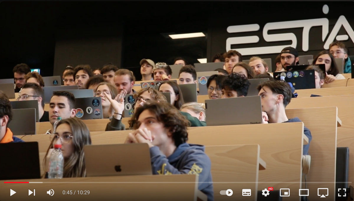 Discover ESTIA through the institutional video, now available in English on YouTube ! - ESTIA