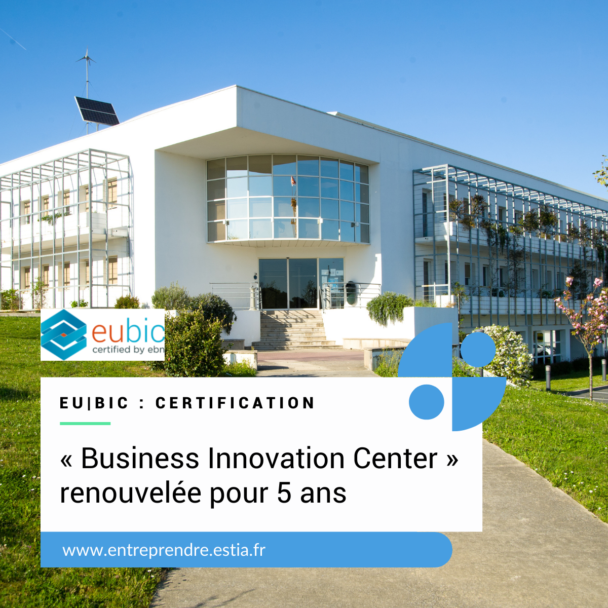 EU|BIC : certification « Business Innovation Center » renouvelée pour 5 ...